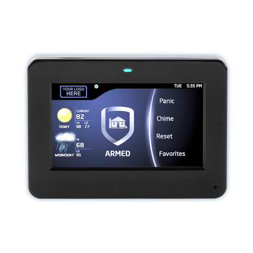 smart home touchscreen keypad